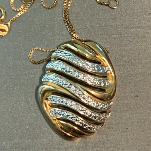 Technibond | Jewelry | Absolute 4k Gold Technibond Pendant With Chain ...